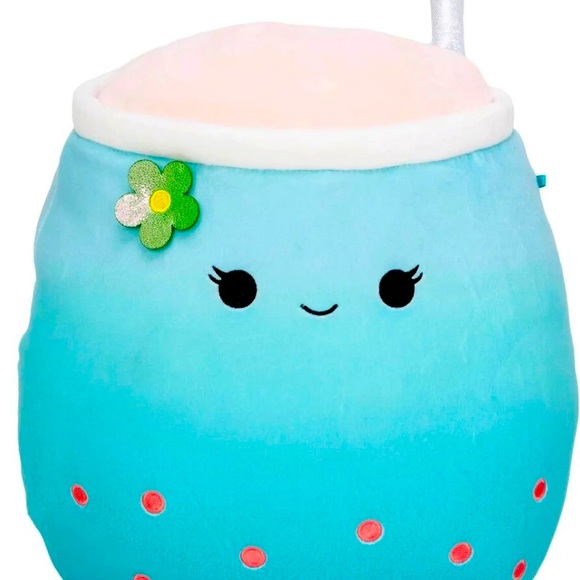 Toys | Squishmallow 11 Jakarria Blue Boba Drink Plush Soft Toy | Poshmark